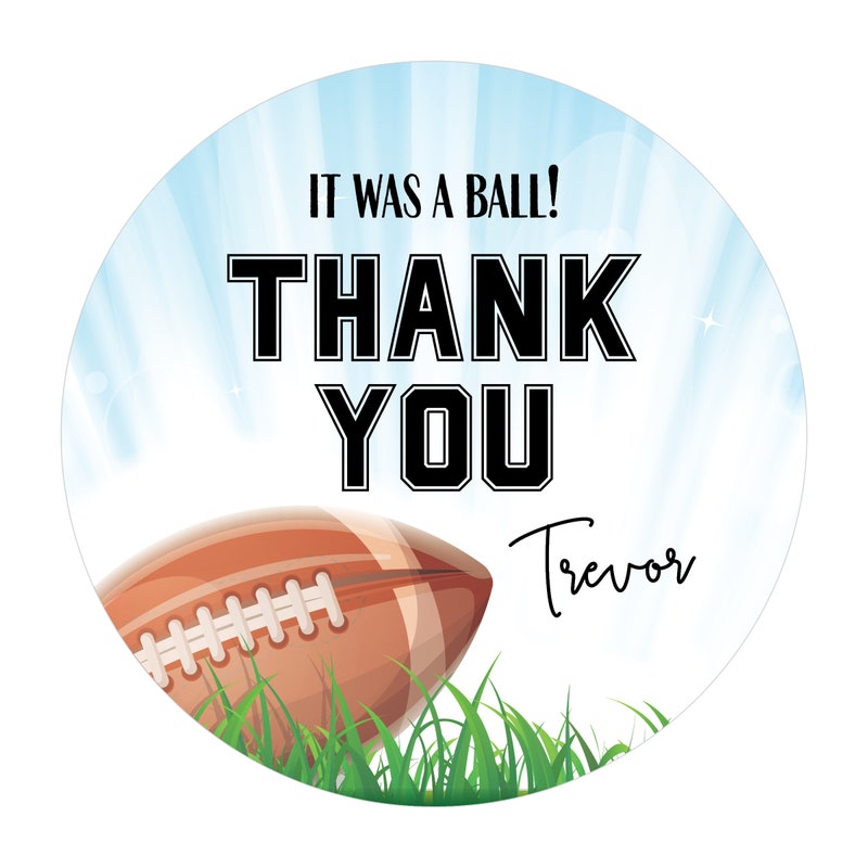 Thank You Sticker - Etsy