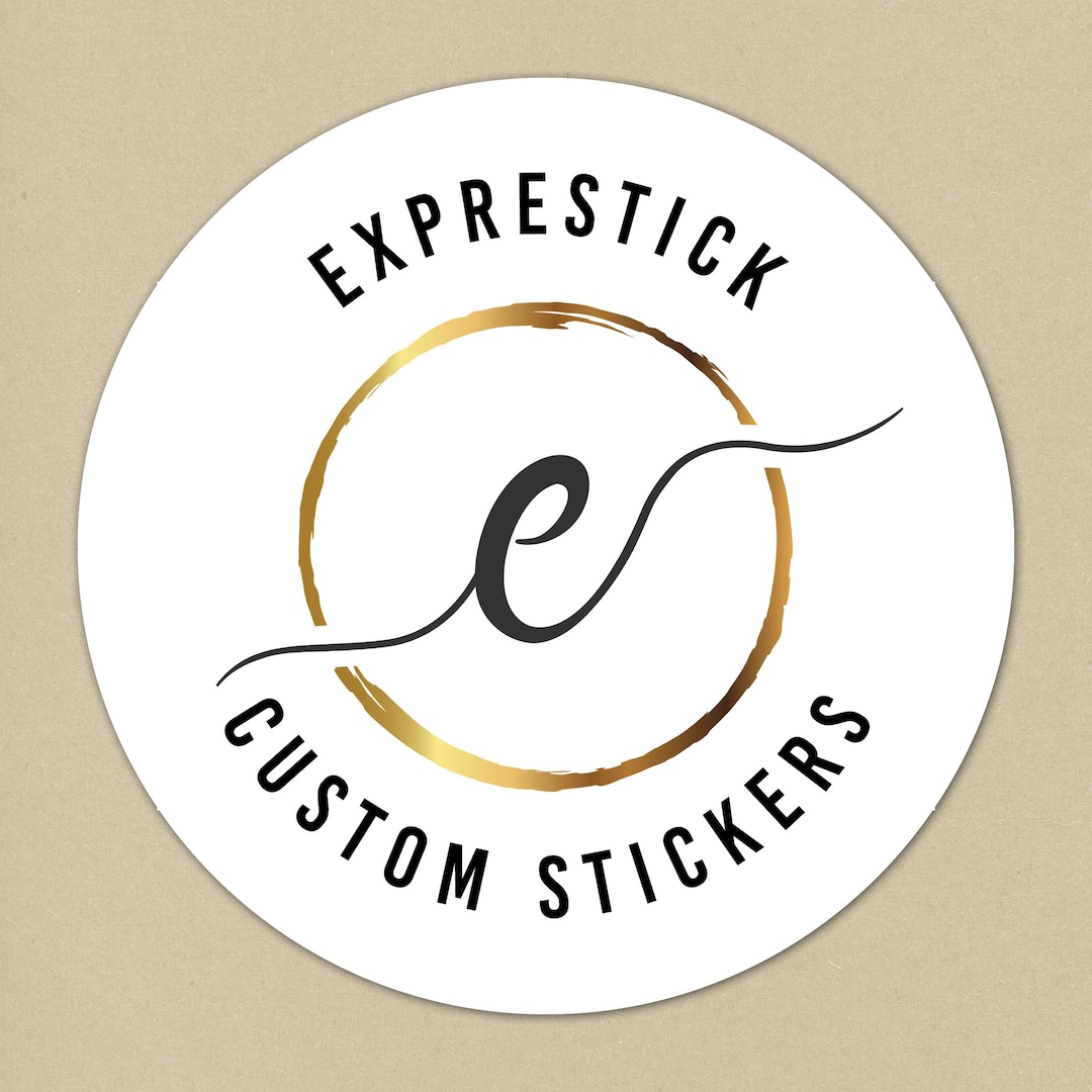 Custom Sticker Label, Personal Sticker Printing, Waterproof Sticker ...