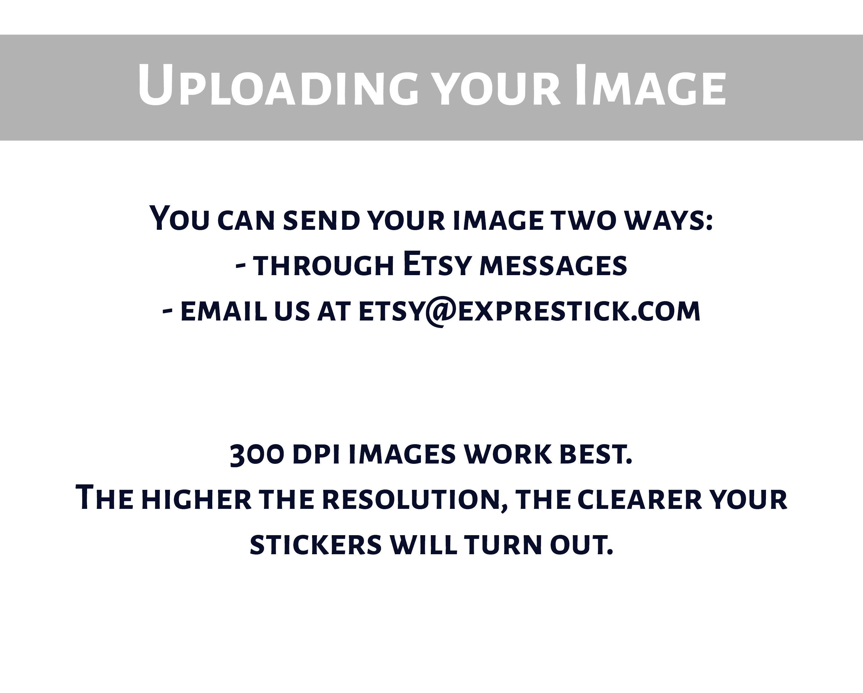 Custom Logo Sticker Labels Business Sticker Printing Square | Etsy