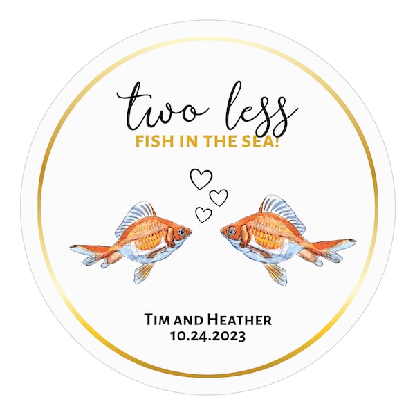 Two Less Fish - Etsy
