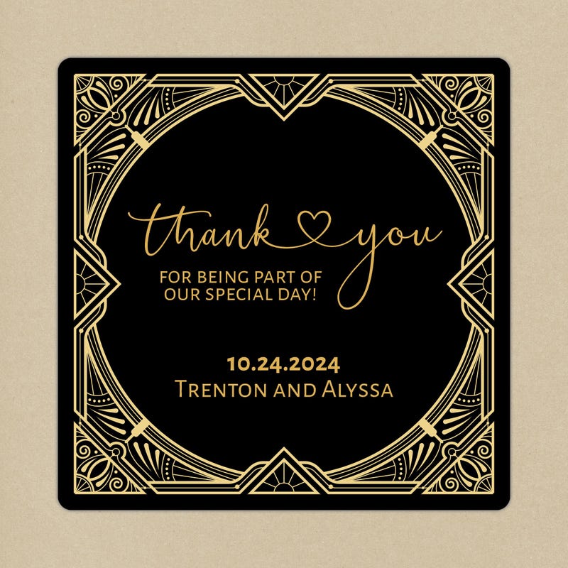 Art Deco Gift Tags - 60+ Gift Ideas for 2025