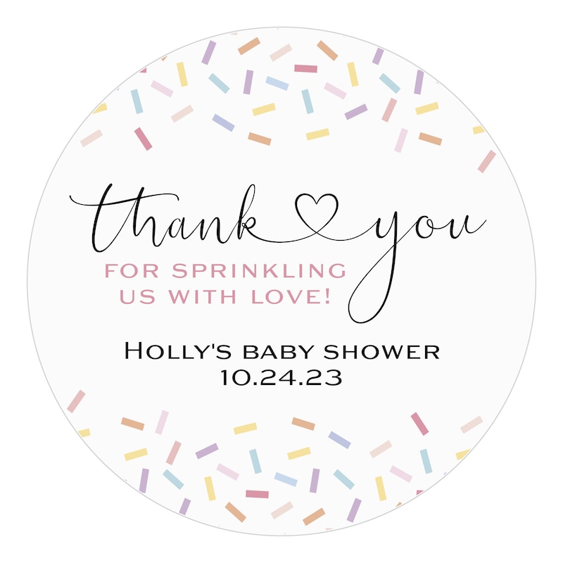 Pastel Sprinkles Stickers - Etsy