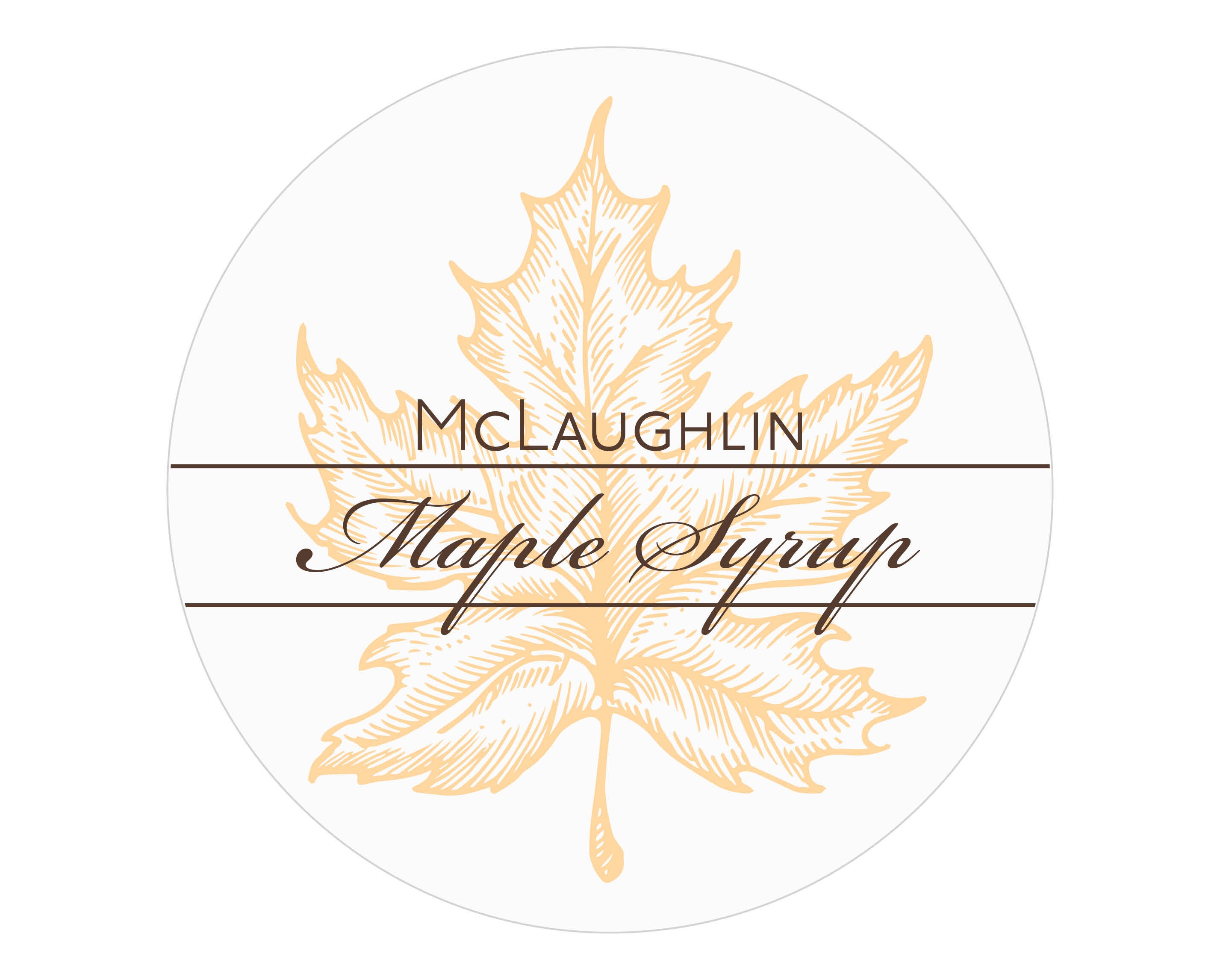 Maple Syrup Labels Syrup Bottle Label Maple Syrup Stickers - Etsy