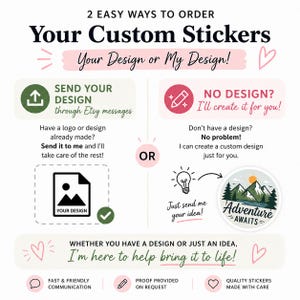 Custom Sticker Label, Personal Sticker Printing, Waterproof Sticker ...