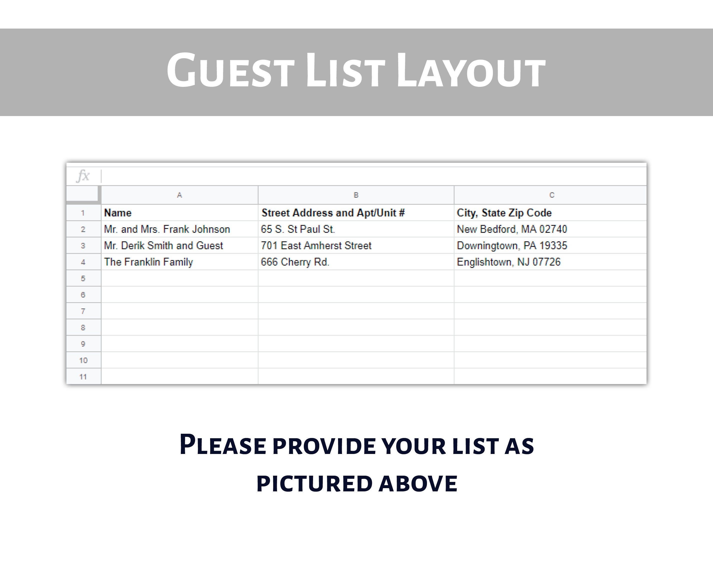 Gold Foil Guest Address Labels - Recipient Address Labels - 2" X 4 ...