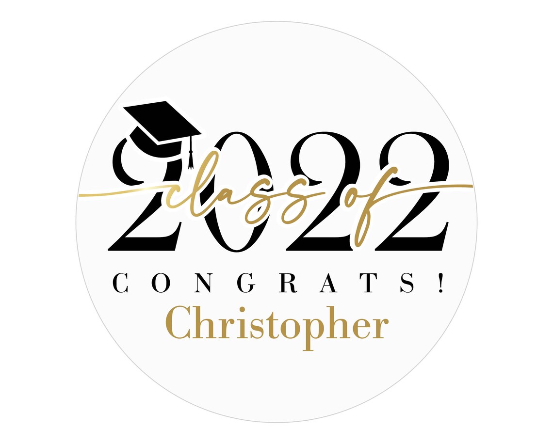 Graduation Stickers Favor Stickers for 2022 2023 Graduating - Etsy