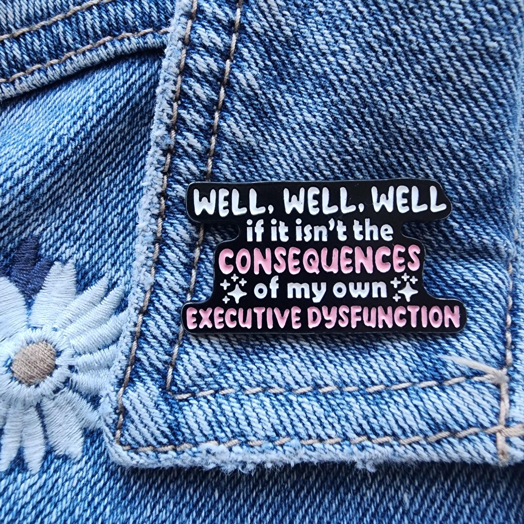 Executive Dysfunction Enamel Pin Teacher Speech Language Pathologist ...