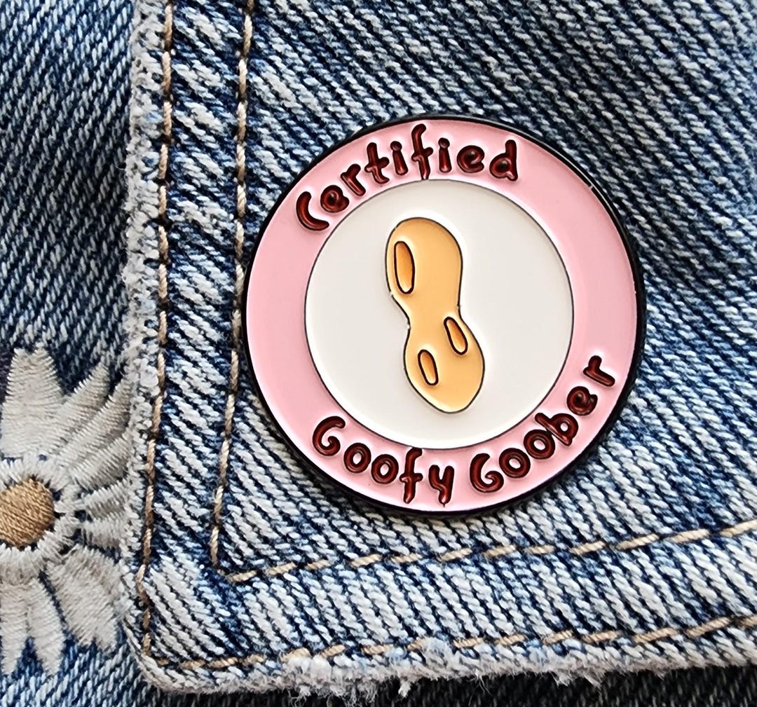 Certified Goofy Goober Enamel Pin Teacher Speech Language Pathologist ...