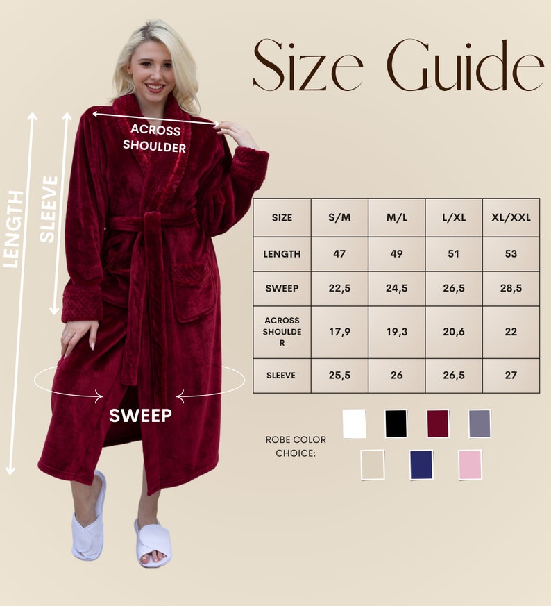 Personalized Embroidered Plush Robes, Custom Monogrammed Soft & Cozy ...