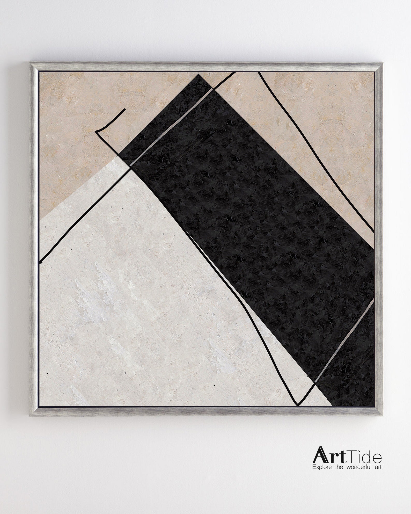 Original Abstract Painting Minimalist Abstract Painting | Etsy