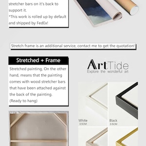 The Beach Joys Wall Art Hand Painted Extra Large Heavy - Etsy