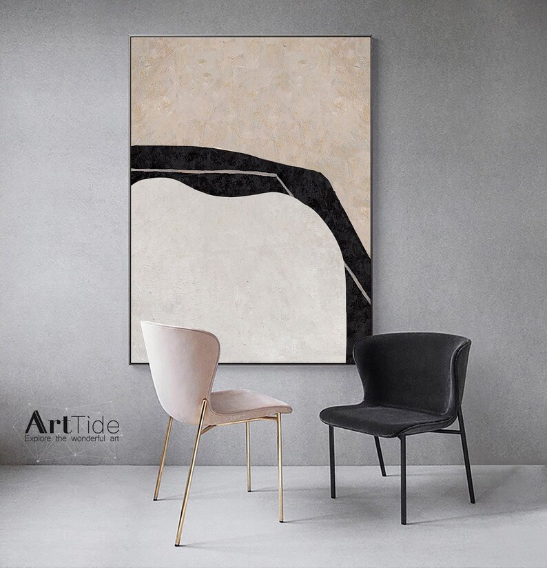 Original Abstract Painting Minimalist Abstract Painting Large | Etsy