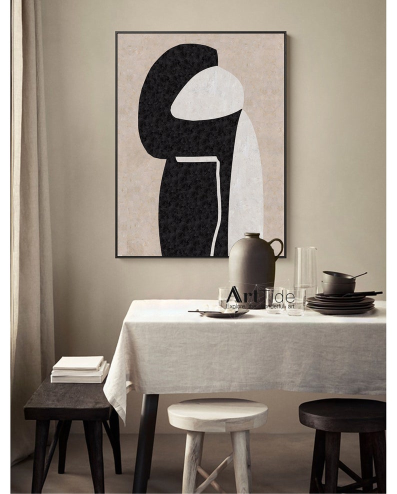 Original Abstract Painting Minimalist Abstract Painting Large - Etsy