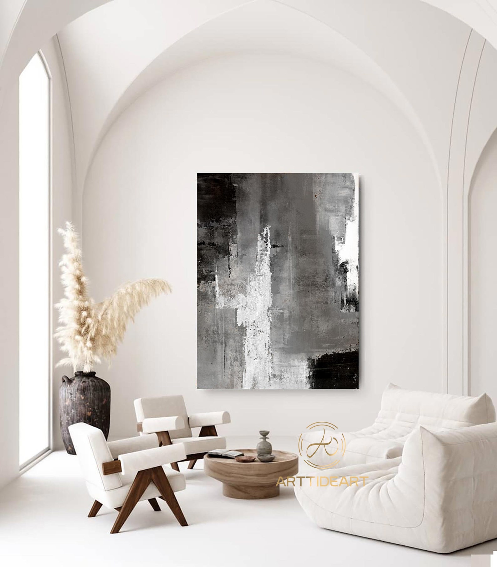 Oversized Abstract Painting on Canvas Abstract Art Canvas - Etsy