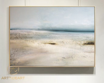 Blue Sea Painting | Etsy