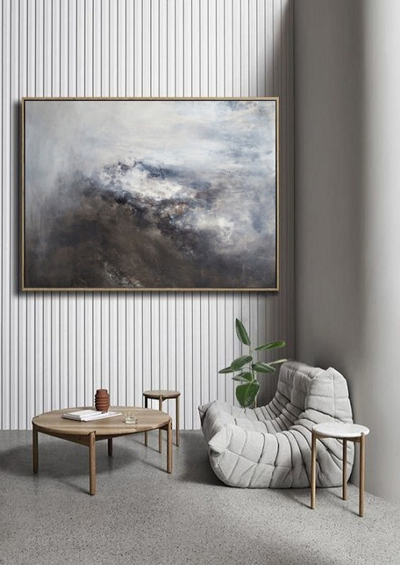 Extra Large Wall Art Canvaslarge Abstract Painting - Etsy