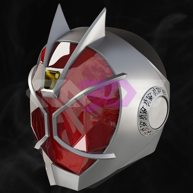 Kamen Rider Wizard 3d Helmet - Etsy UK