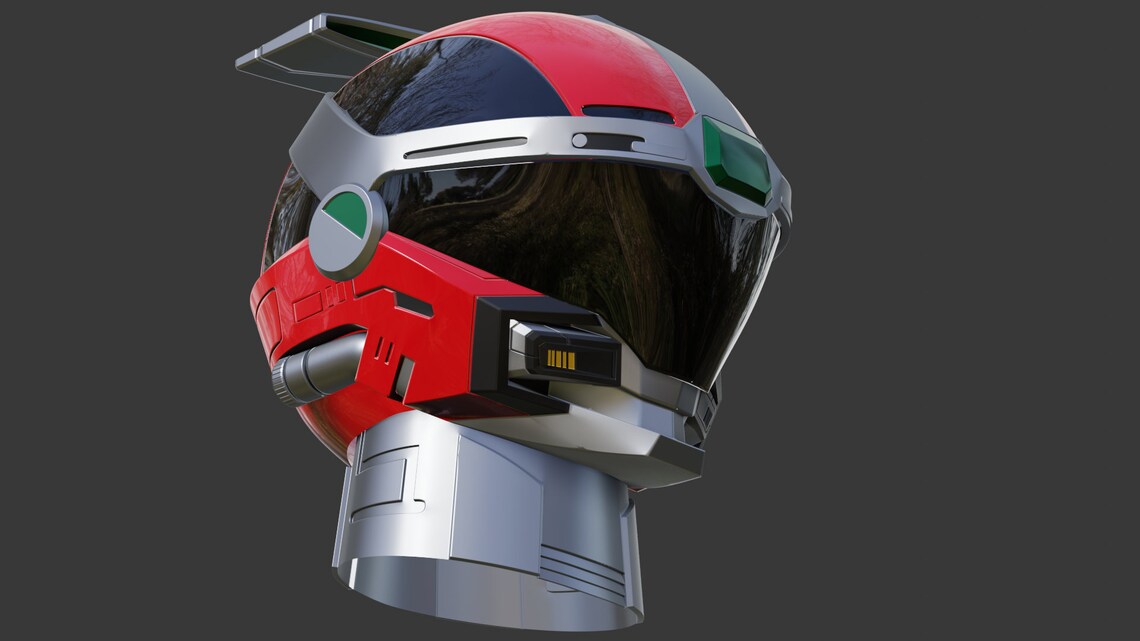 Knight Fire Helmet Solbrain | Etsy