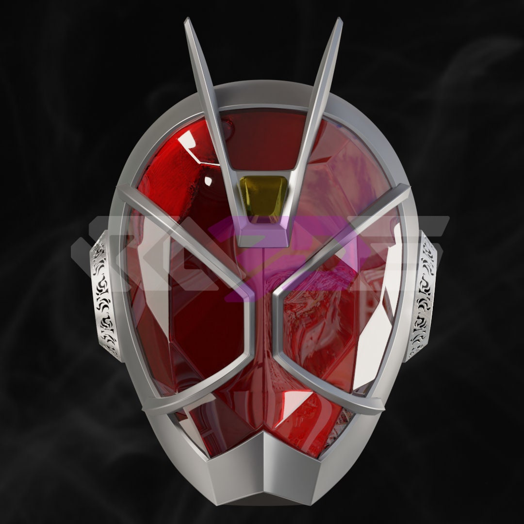 Kamen Rider Wizard 3d Helmet - Etsy UK