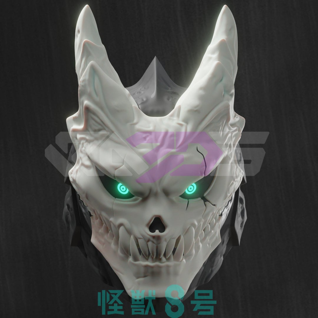 Kaiju No.8 3D Mask - Etsy