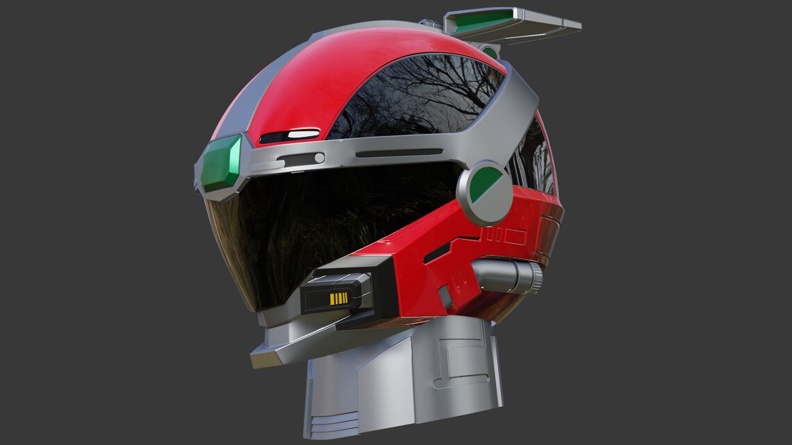 Knight Fire Helmet Solbrain | Etsy