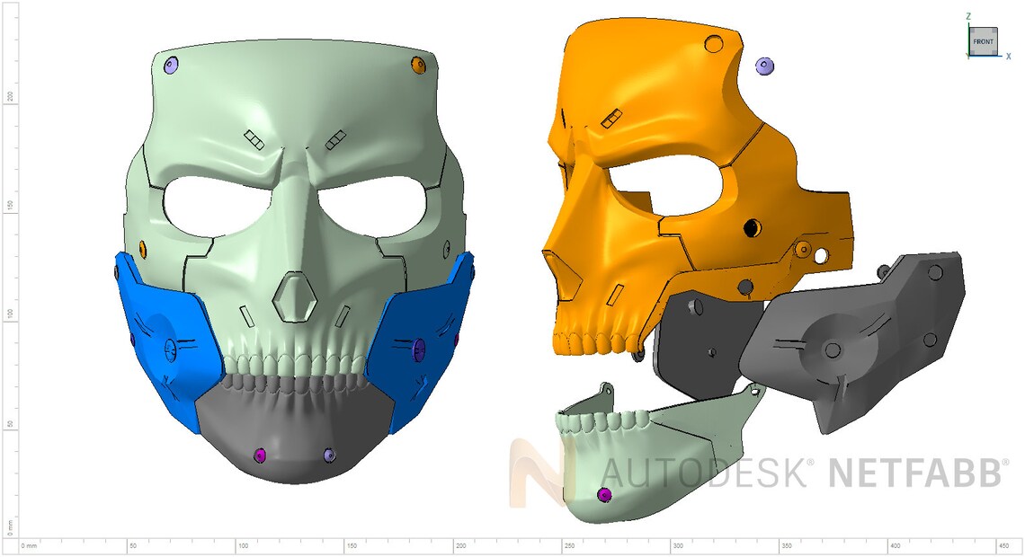 Die-hardman Mask - Etsy Canada