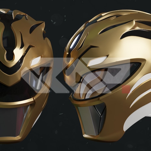 MMPR White Ranger Shield Foam Pattern Template PDF - Etsy