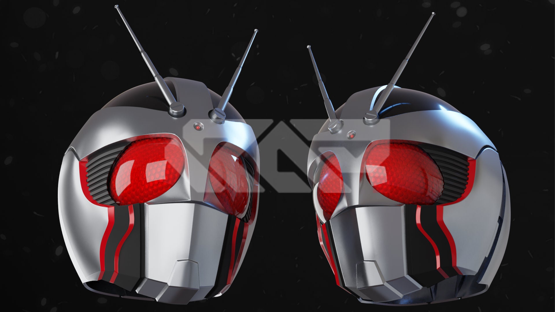 Kamen Rider Robo 3d Helmet - Etsy