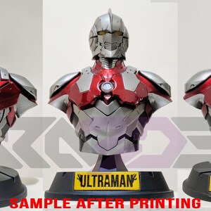 Ultraman 3d Bust - Etsy