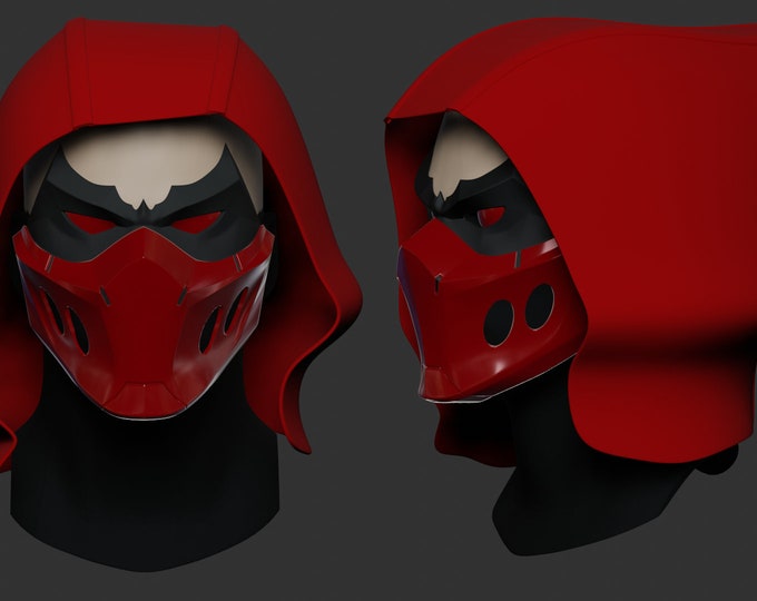 Red Hood Outlaw Mask - Etsy