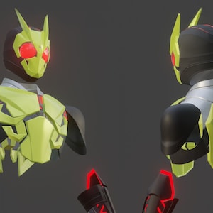 Kamen Rider Zero One Ver2 Full Armor and New Helmet - Etsy