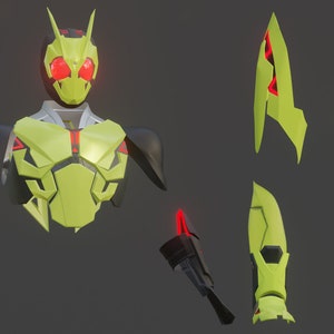 Kamen Rider Zero One Ver2 Full Armor and New Helmet - Etsy