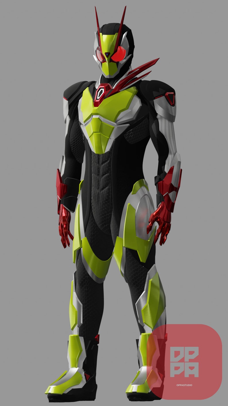 Kamen Rider Zero Two Printable 3D Print Model - Etsy Australia