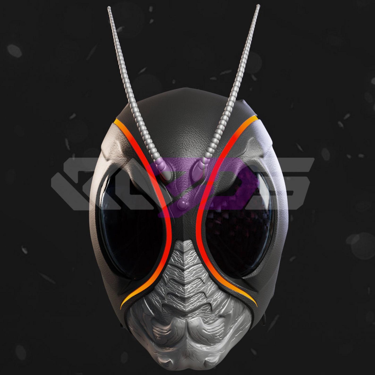 Black Sun 3d Helmet - Etsy