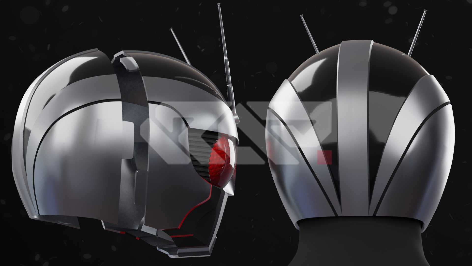 Kamen Rider Robo 3d Helmet - Etsy