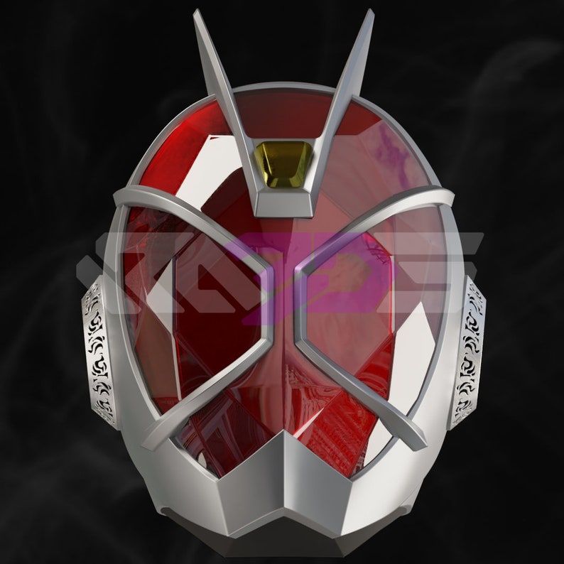 Kamen Rider Wizard 3d Helmet - Etsy UK
