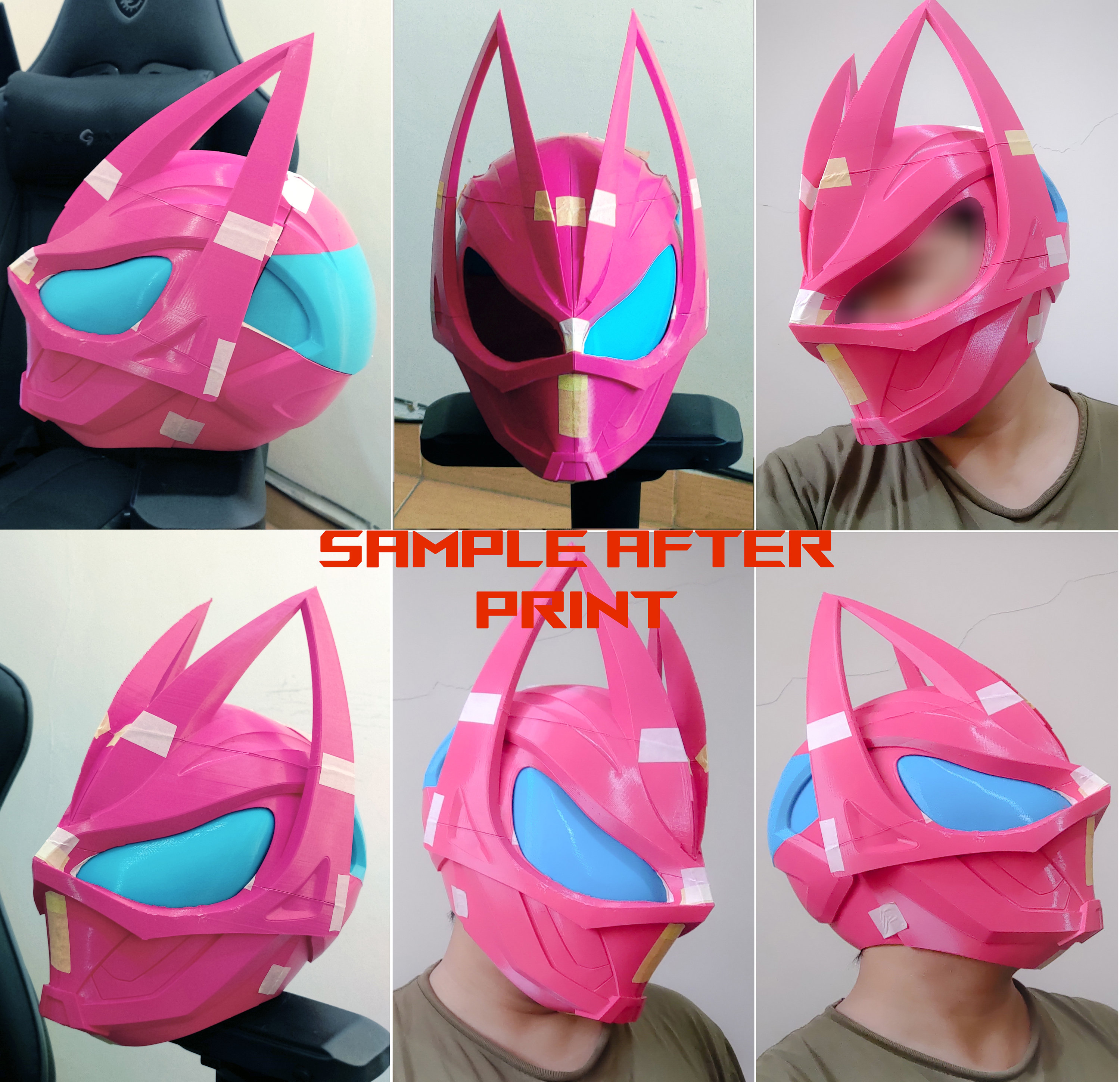 Kamen Rider Geats 3d Helmet - Etsy Ireland