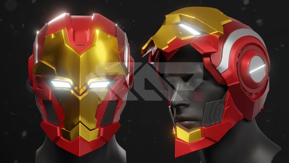 Iron Man Tech-on 3d - Etsy