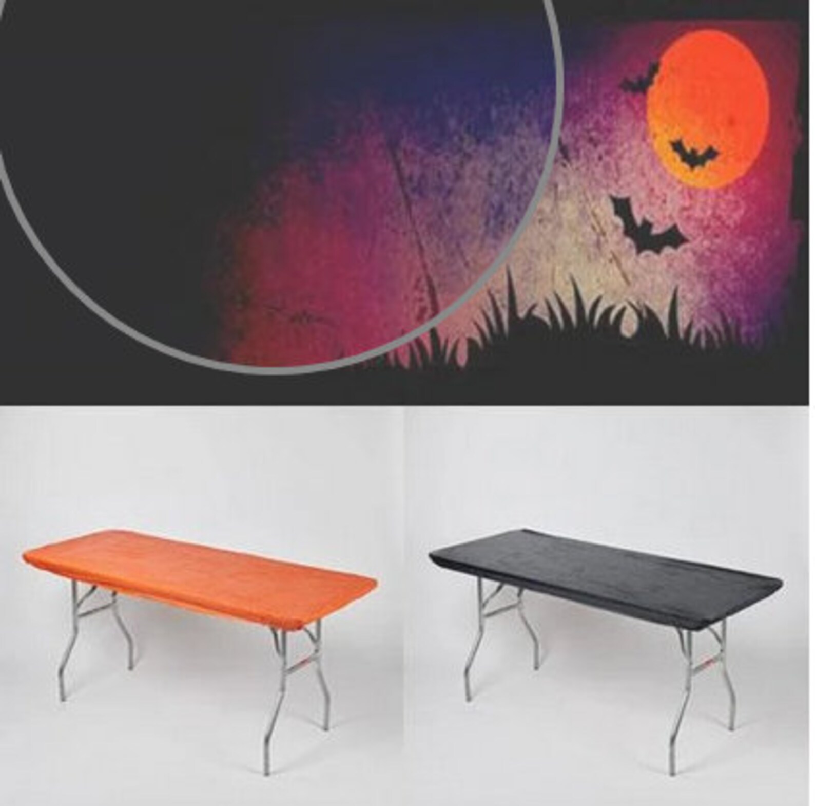 Halloween Pack Fitted Plastic Table Cover - Etsy