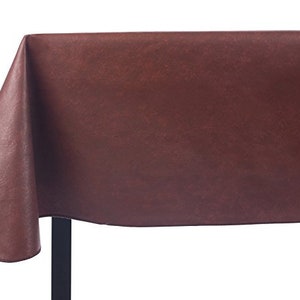 Restaurant Quality Flannel Backed Heavy Duty Leather-look Vinyl ...