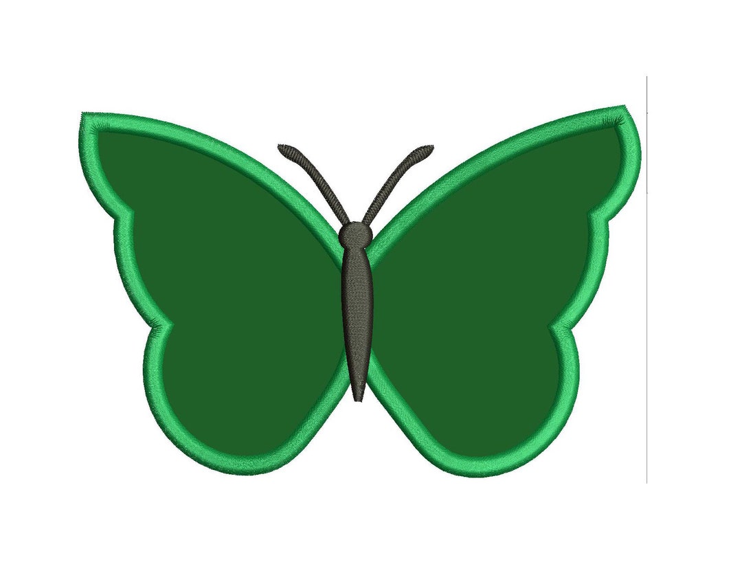 Butterfly Applique Design - Etsy