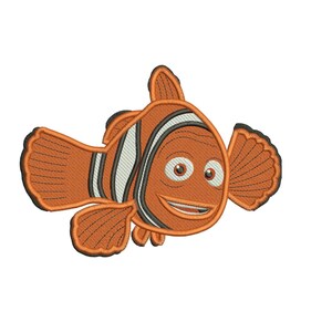 Marlin Finding Nemo Fill Stitch Embroidery Design - Etsy