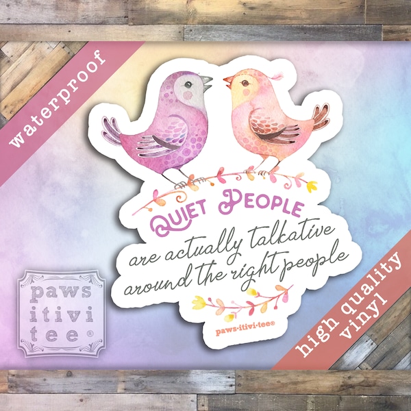 Quiet People - Etsy