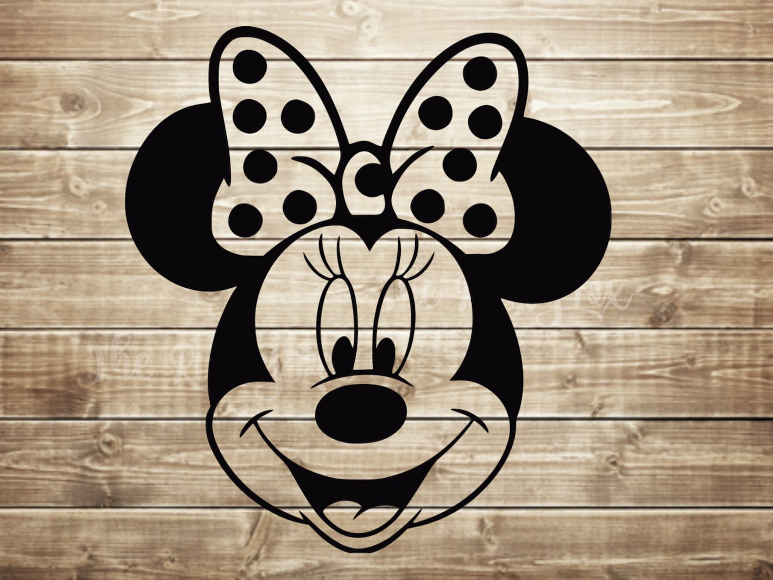Minnie Face Svg Cut Files for Cricut Silhouette Clipart - Etsy Canada