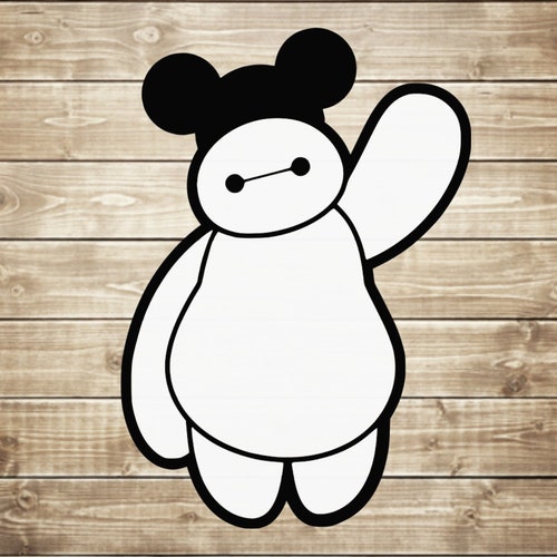 Baymax Svg Mickey Mouse Baymax Svg Cut Files for Cricut - Etsy