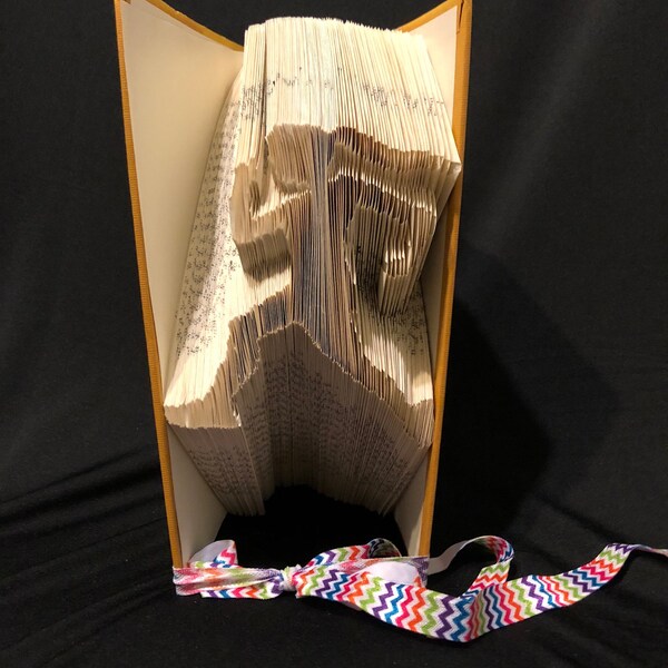 Folded Book Art - Etsy