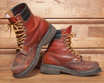 Red wing boots | Etsy