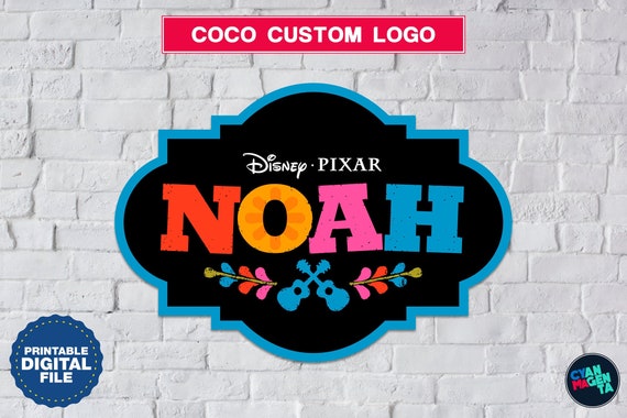 Coco custom logo with name | Etsy