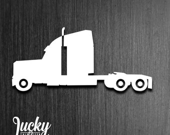 Semi Truck Decal - Etsy