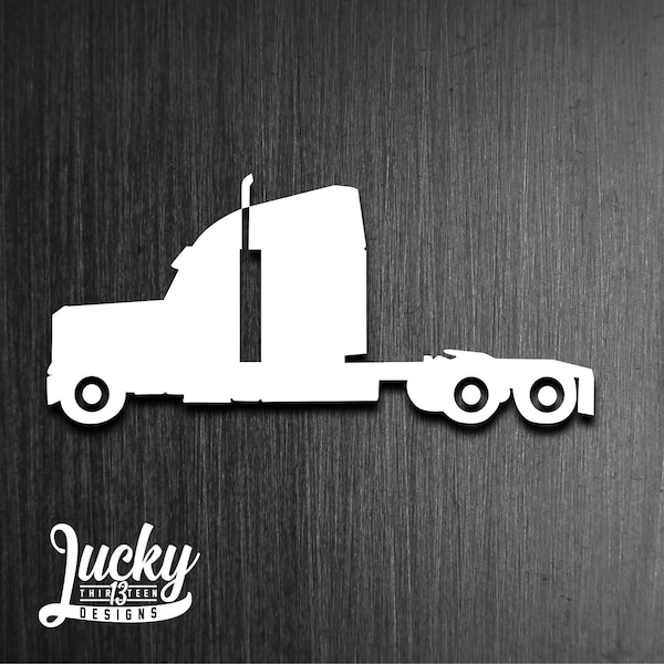 Semi Truck Vinyl Decals - Etsy